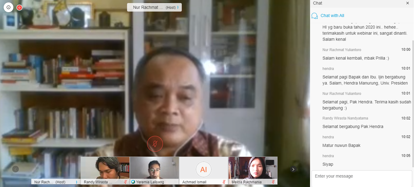 Diskusi Dosen HI UI dan UGM Soal Tantangan Dominasi Cina - Departemen Ilmu Hubungan Internasional