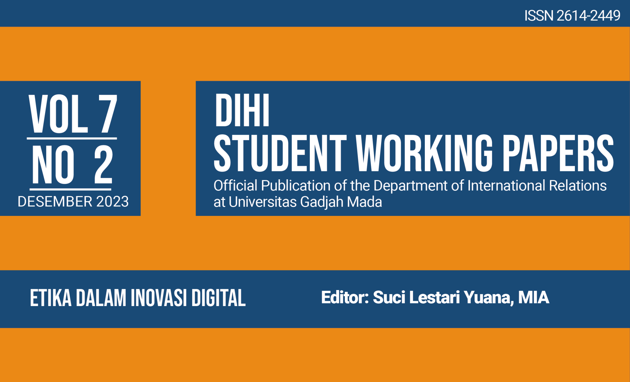 Departemen Ilmu Hubungan Internasional – “Mengakar Kuat dan Menjulang ...